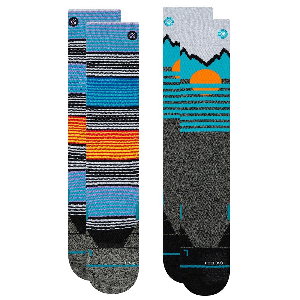 Stance Mountain 2-Pack Snowboard Socks (Men's) | Peter Glenn
