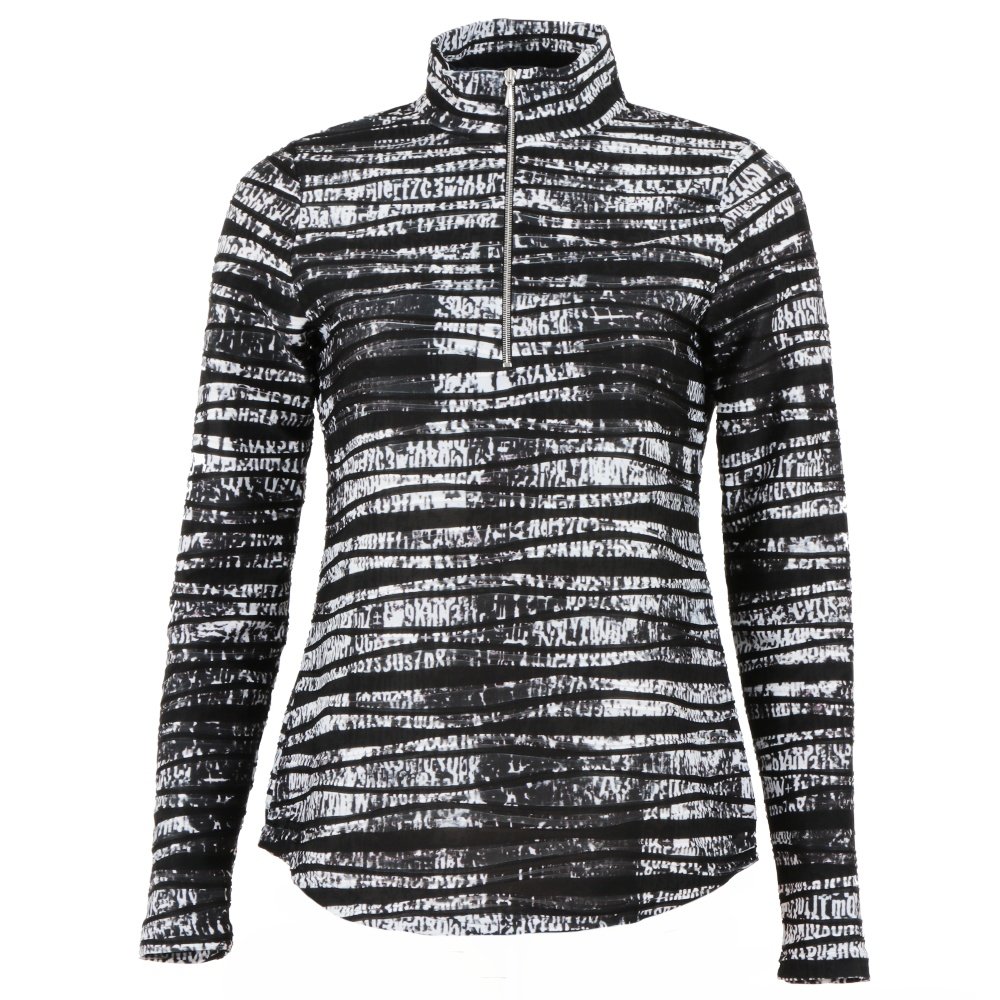 Sno Skins Twisted Print 1/4-Zip Mid-Layer (Women's) | Peter Glenn