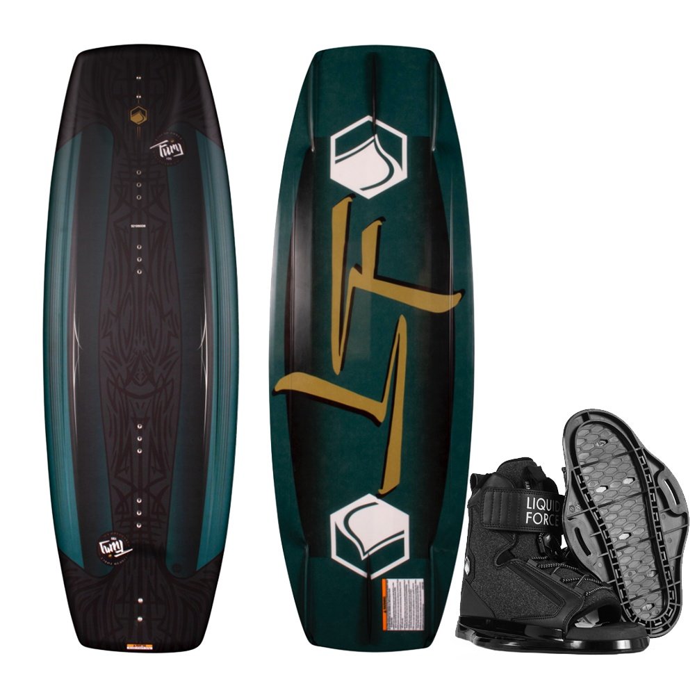 Liquid Force Fury 125 with 4-6 Rant Binding (Kids') | Peter Glenn