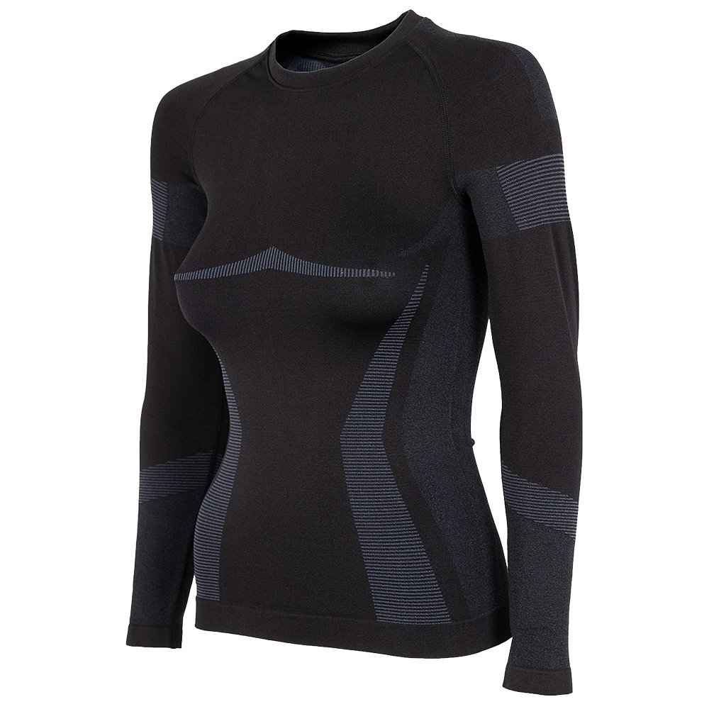 4F Heather Map Crew Baselayer Top (Women's) | Peter Glenn