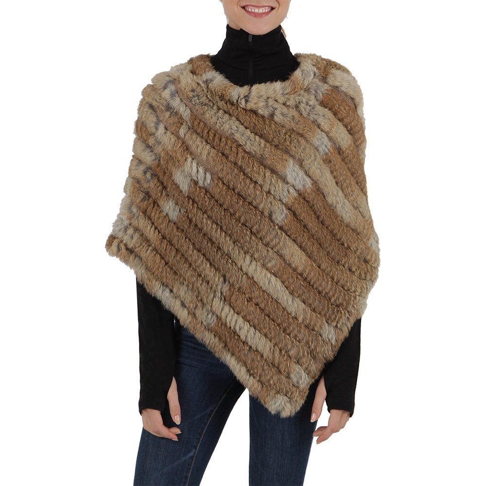 Peter Glenn Knitted Rabbit Poncho (Women's) | Peter Glenn
